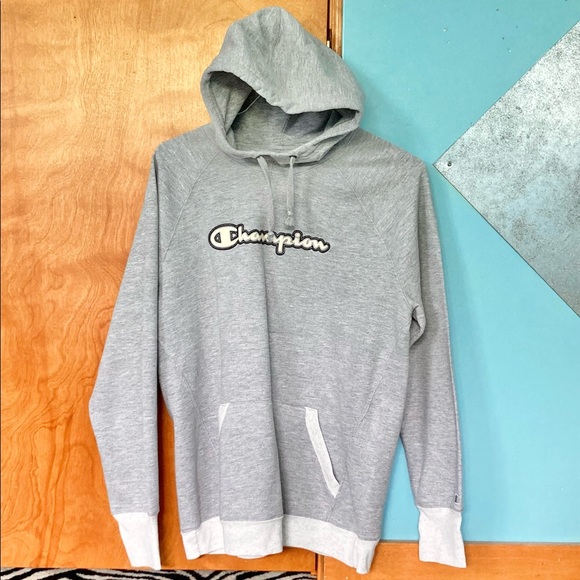 Champion | Shirts | Vintage Gray Champion Hoodie | Poshmark